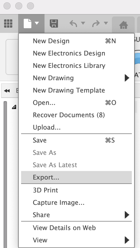 How To Export A Fusion 360 Design To A DWG Or DXF File