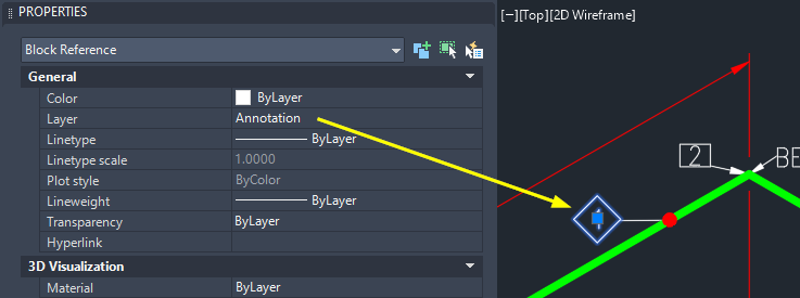 How to put isometric weld annotations on a separate layer in AutoCAD ...