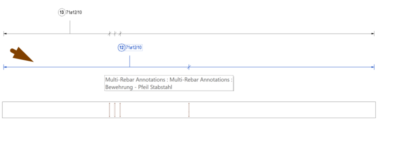 Multi Rebar Annotation changes after pasting by align to current view ...