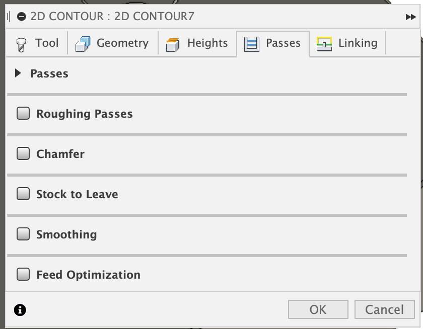 Multiple Depths option is missing in 2D Contour toolpath in Fusion