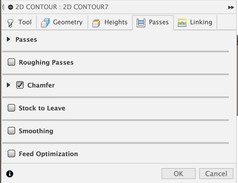 Multiple Depths option is missing in 2D Contour toolpath in Fusion
