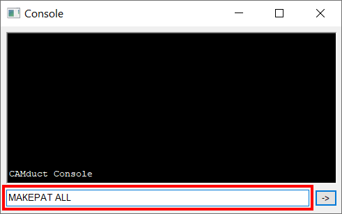 How to print a report with all available patterns CID in CAMduct
