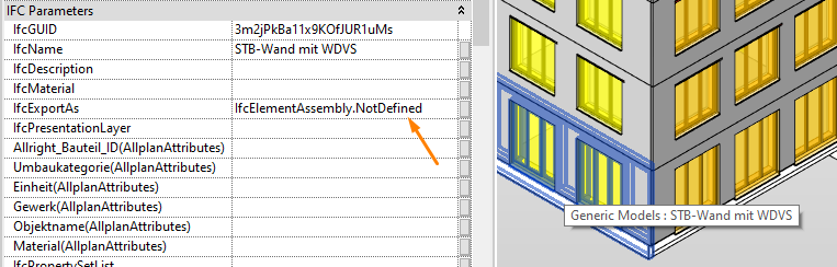 Walls imported from IFC are not recognized as Walls in Revit