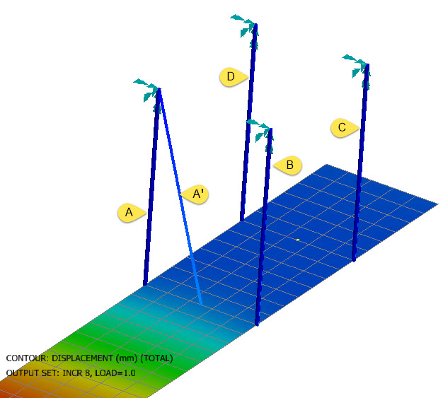 Dummy line visible while viewing results for model with connector in ...