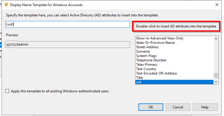How to use or update the Display Name in Vault Professional?
