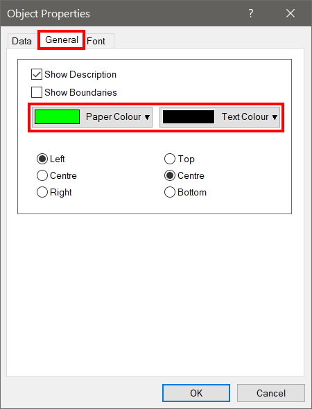 How to customize Labels to use different colors in CAMduct