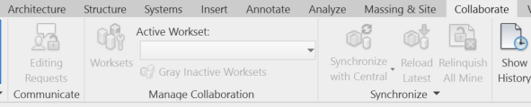 Cannot create a central model to enable worksharing functionalities in ...