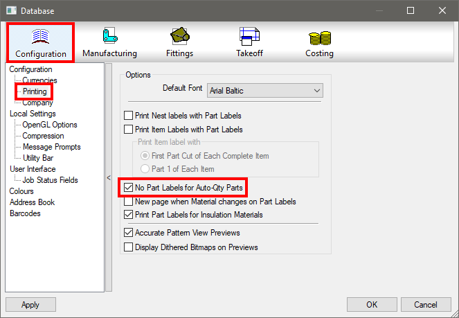 如何防止在CAMduct中打印嵌套目录零件的标签