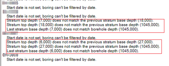 "Failure trying to save query in Point Group" when import CSV borehole data into Geotechnical ...