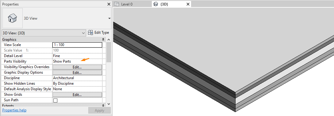How to export floor layers as separate elements to IFC from Revit