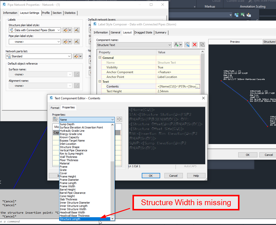 Missing "Structure Width" parameter in the Structure Label Styles in ...