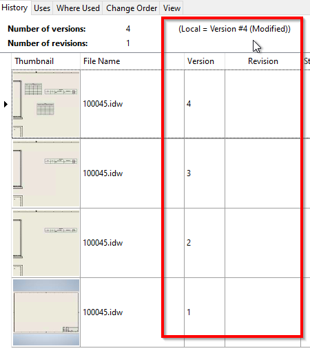 Does the version of an Inventor files in Vault correspond to the ...