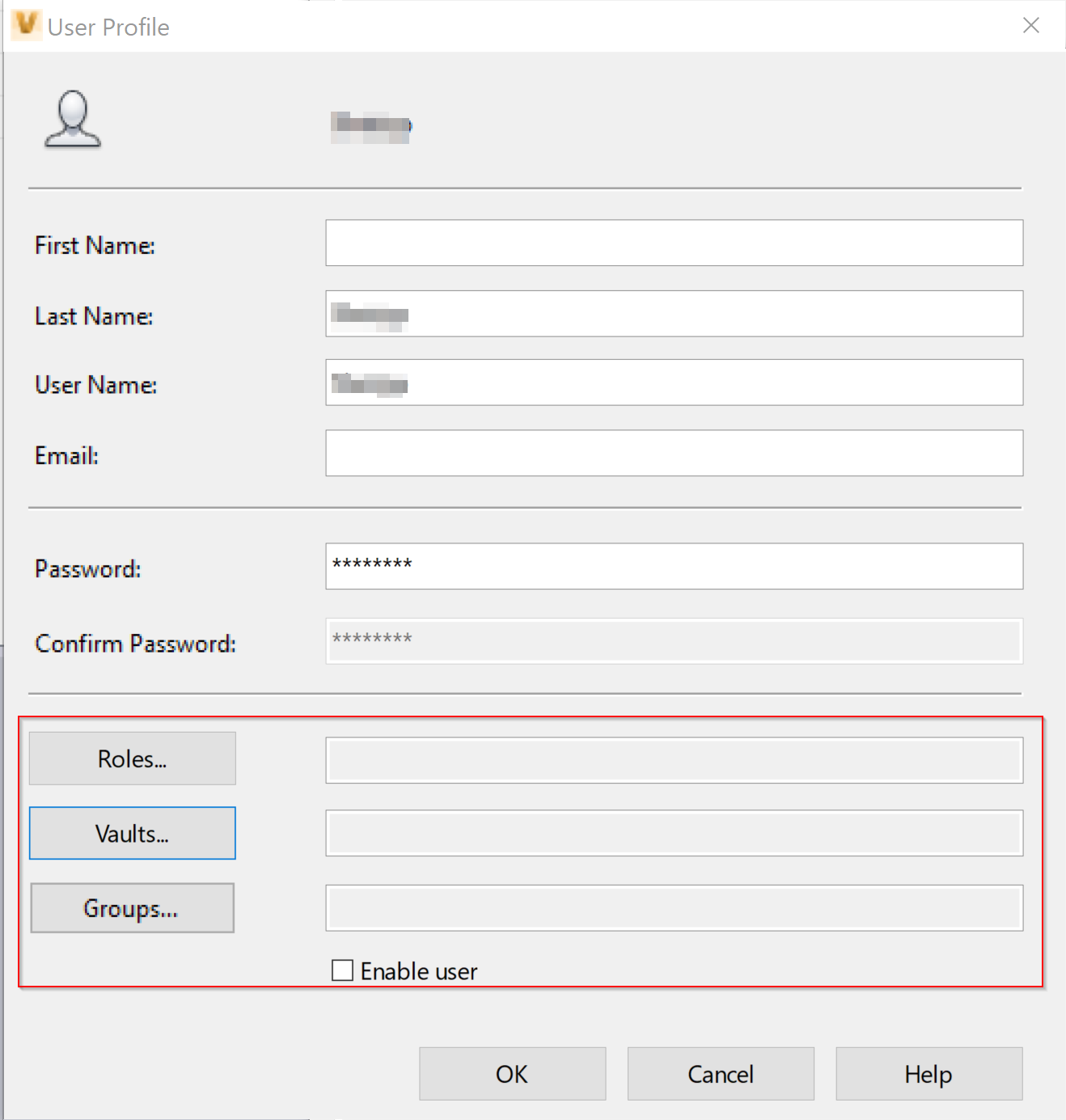 Error User [username] Does Not Have Adequate Permissions To Log Into Vault When Trying To