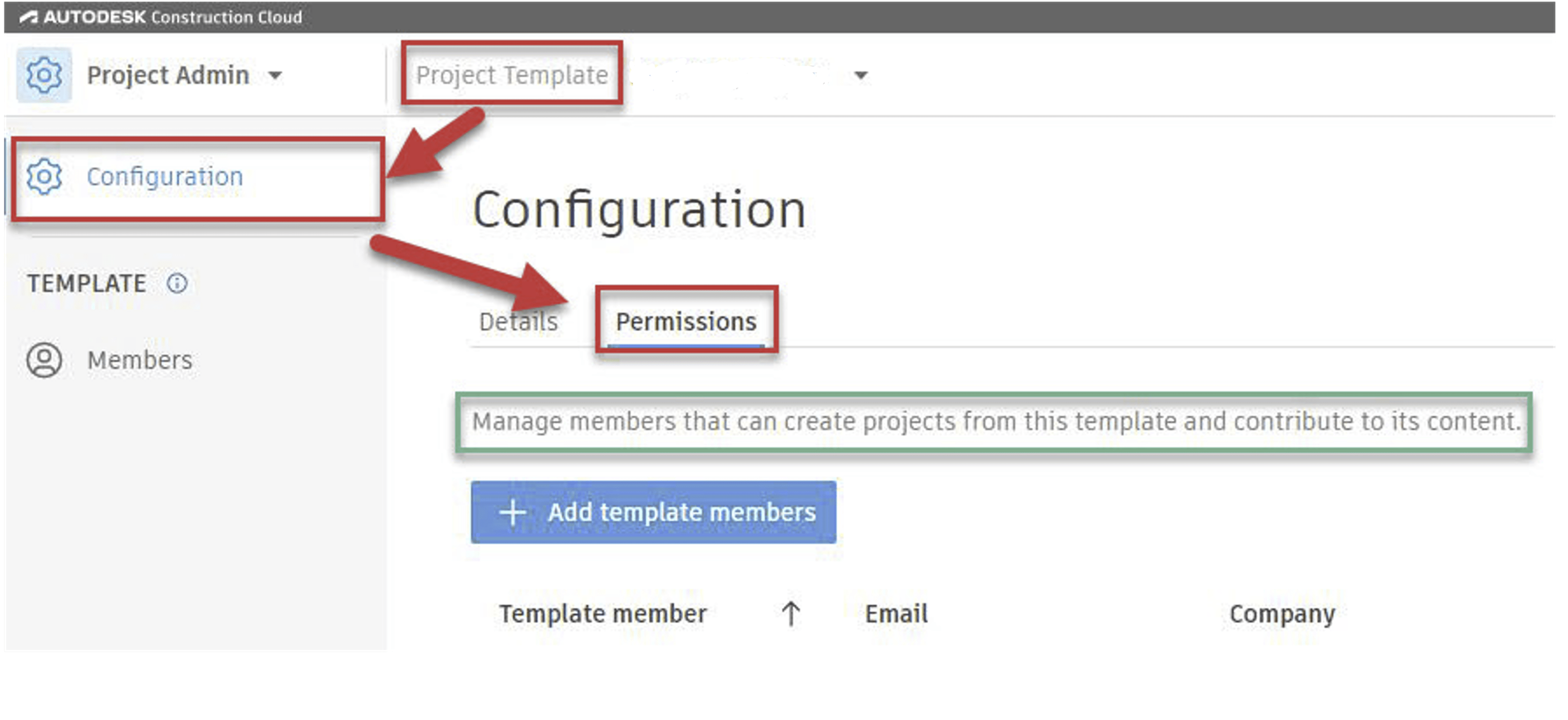 Project Admins Unable To Select Or View Project Templates When Creating 9696