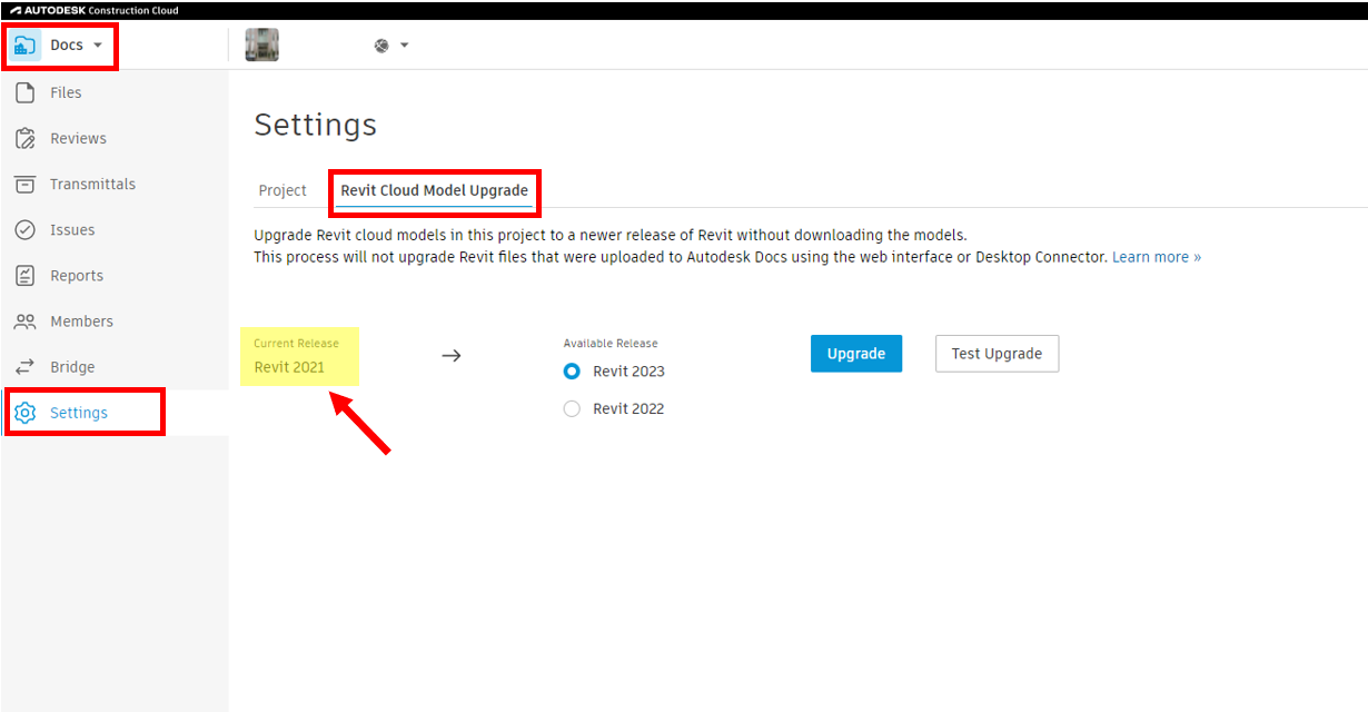How to identify the Revit version a Autodesk Construction Cloud (ACC ...