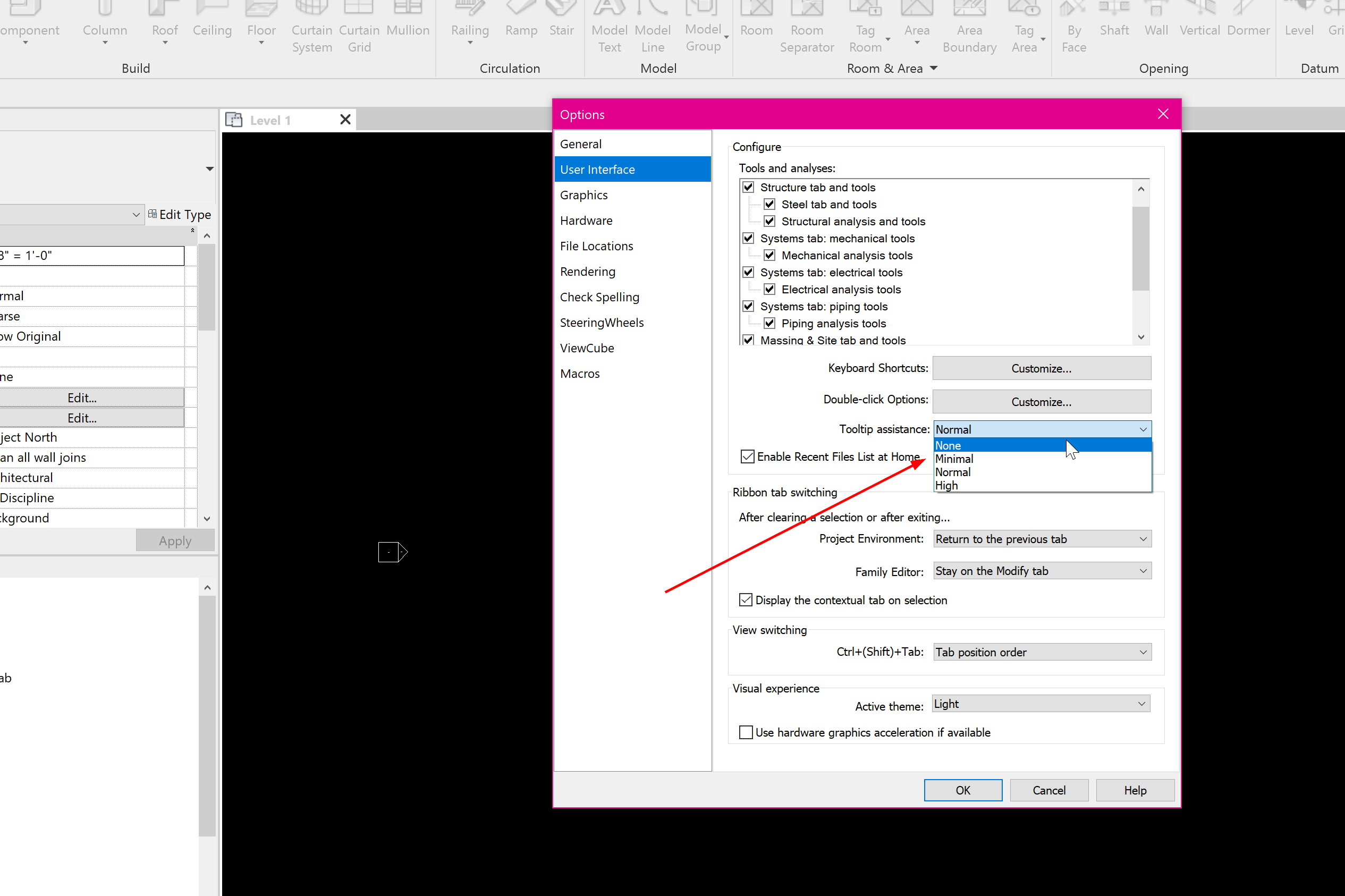 Crash while scrolling through component list Windows 11 in Revit