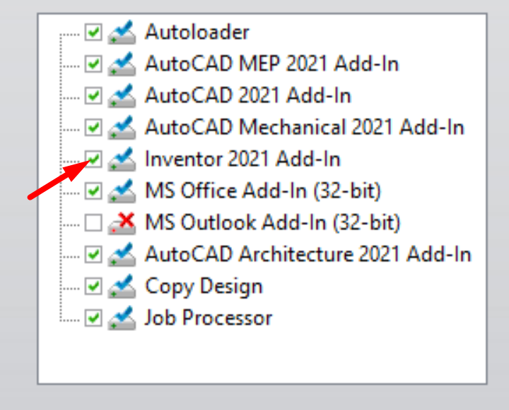 Vault Add-in ribbon does not appear in Inventor