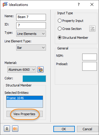 "Fatal Error E5000" while beam structure analysis in Inventor Nastran