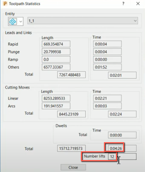 PowerMill에서 황잔삭의 사이클 타임을 줄이는 방법