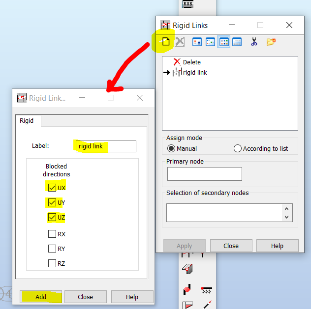 Discrepancy in displacement of equally loaded models simulated by shell and bar finite elements ...
