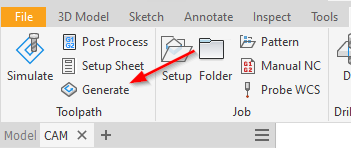 如何在 Inventor CAM 设置中修复所有红十字