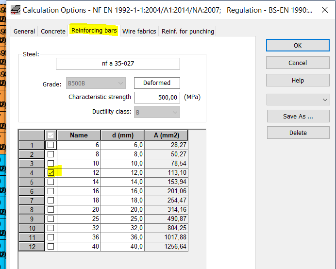 Provided reinforcement for concrete slab is bigger than required reinforcement in Robot ...