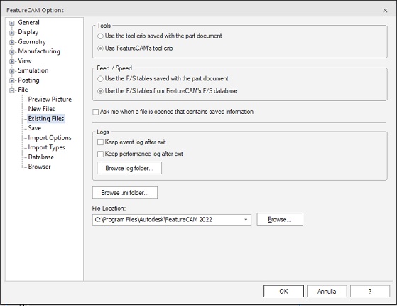 Tools not using feeds and speeds set in tool properties in new documents in FeatureCAM