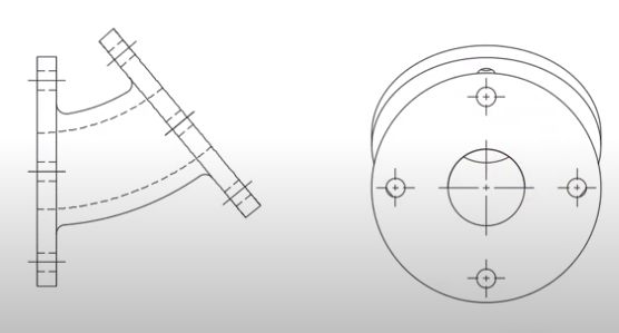 Comment créer une vue auxiliaire de dessin dans Fusion 360.