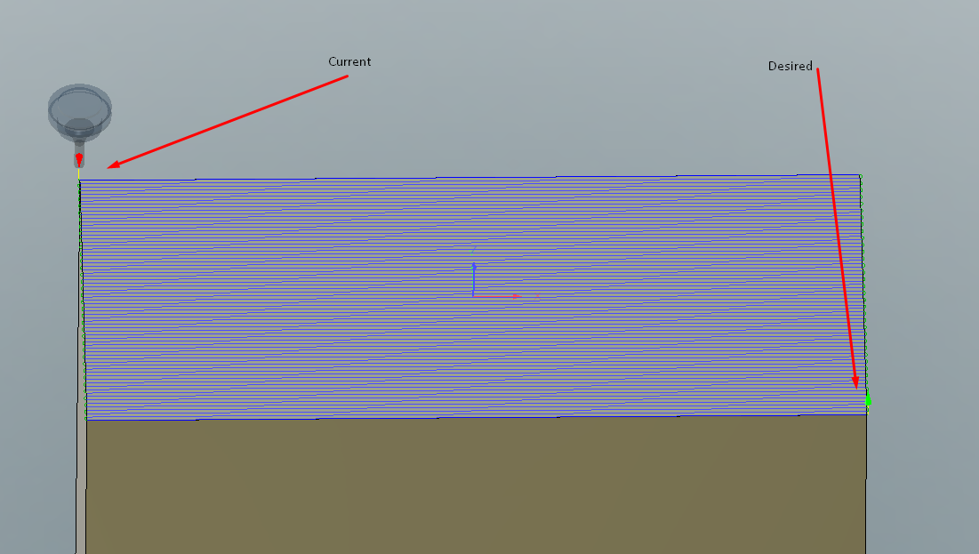 How to switch Lead in and Lead out positions in parallel toolpath in Fusion