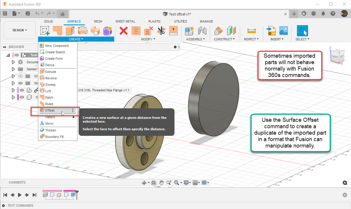 How to confirm the proportions of an imported model with work done in ...