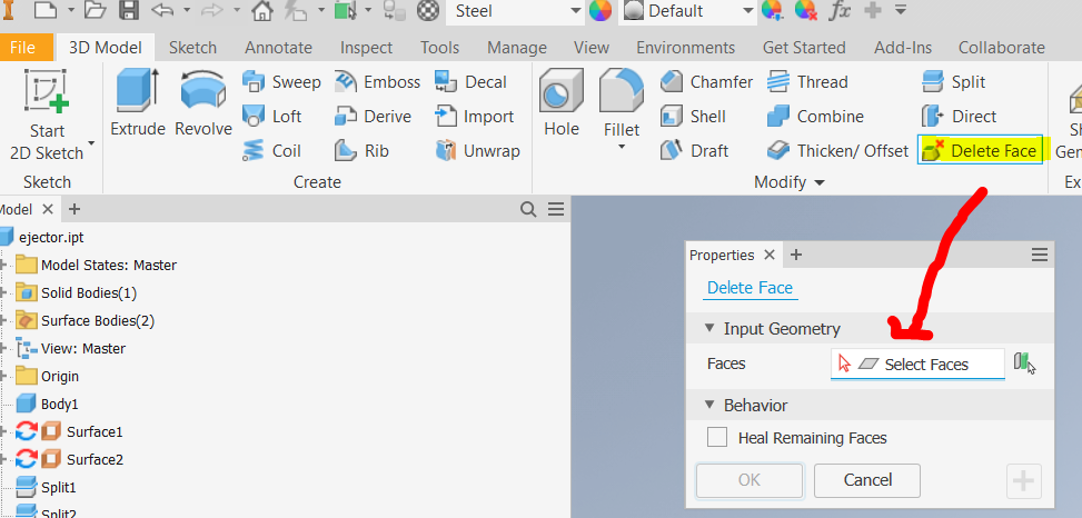 Mesh Completes But Some Parts Are Not Meshed In The Assembly Inventor Nastran