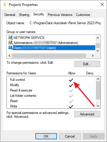 "This operation could not be completed..." when saving, accessing or ...
