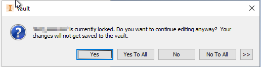 文件名） 当前已锁定...”在 Vault 2022 中发布的 Inventor 部件中更改视图时