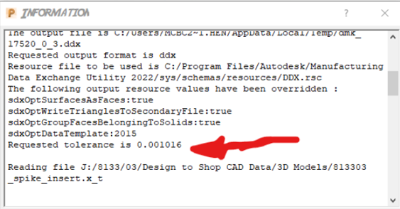 ¿Se utiliza Autodesk Manufacturing Data Exchange Utility al transferir un modelo entre ...