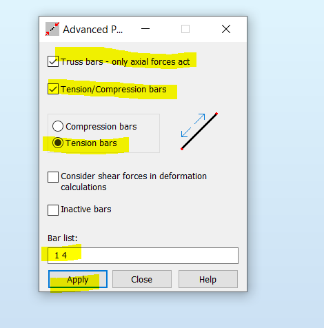 Compression forces calculated for frame members which should transfer ...