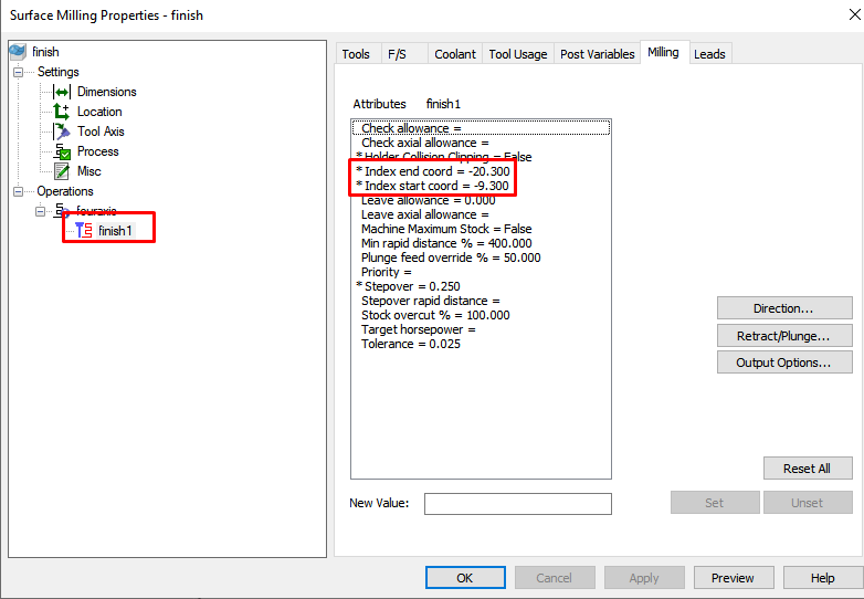 How to create a 4 axis rotary toolpath from surfaces in FeatureCAM