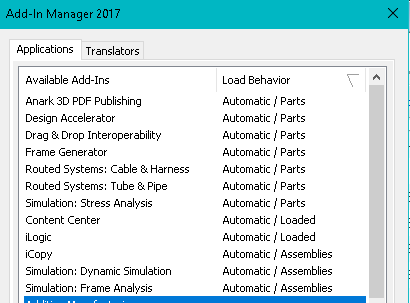 Inventor 2017 is continually freezing