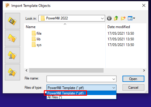 How to import individual PowerMill project files into a new PowerMill ...