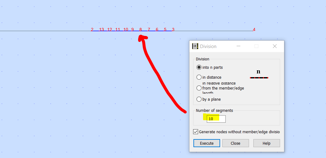 How to define linear support for beam in Robot Structural Analysis