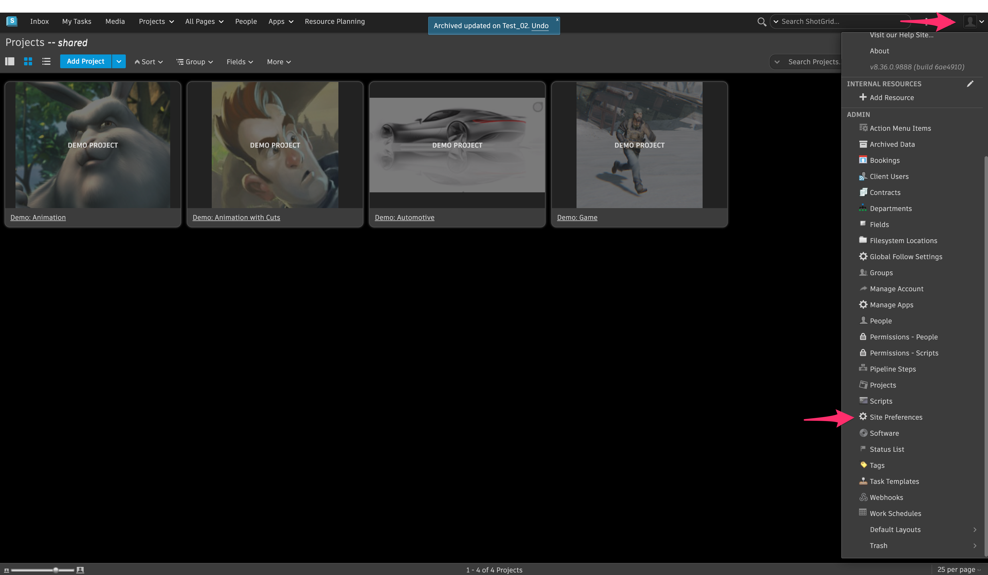 How to create a multi entity field from a pre-defined list of items in Flow Production Tracking