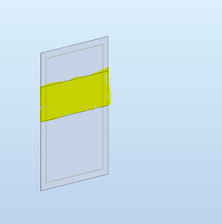 How to apply hydrostatic load for specific segment of panel in Robot Structural Analysis