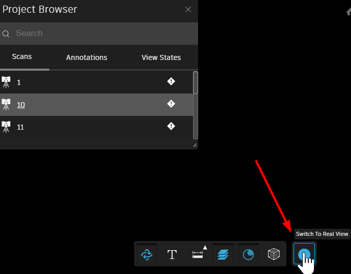 Autodesk ReCap Help | Real Views are missing in the uploaded Recap project on ACCDocs | Autodesk