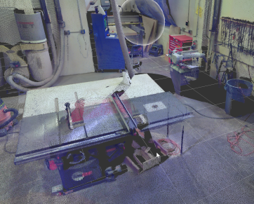 How to control the number of displayed points in a point cloud in ReCap while navigating the project