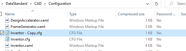 Vault Data Standard datasheet does not show when saving as in Inventor