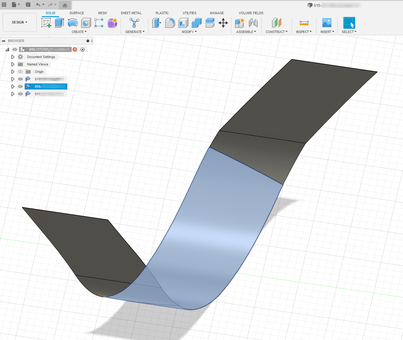 Is It Possible To Create A Flat Pattern Form The Sheet Metal Without 