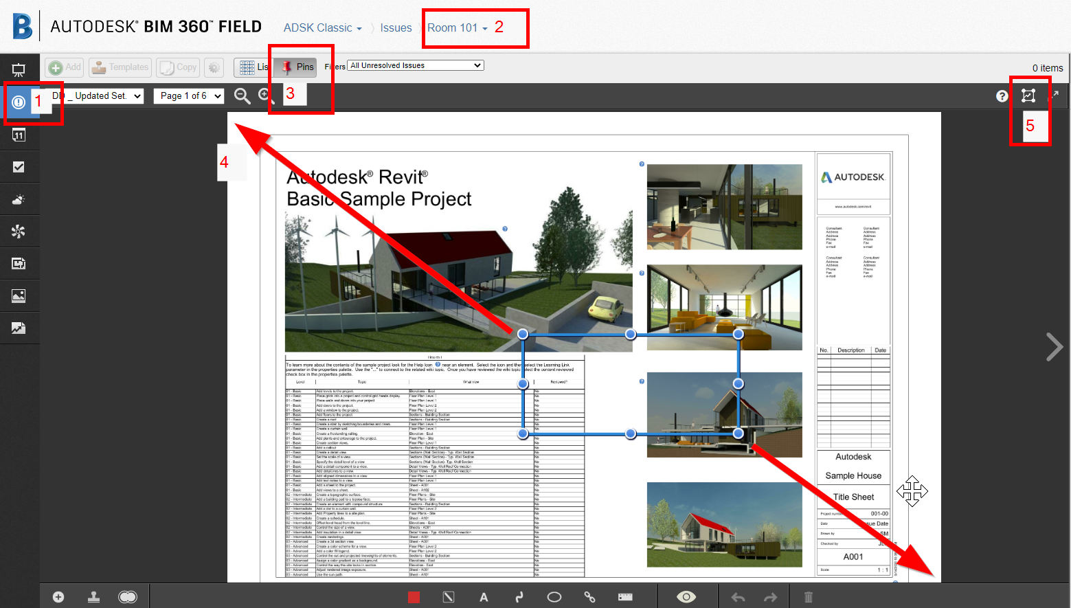 BIM 360 Field(클래식)에서 문서와 연관된 위치를 편집할 수 없음
