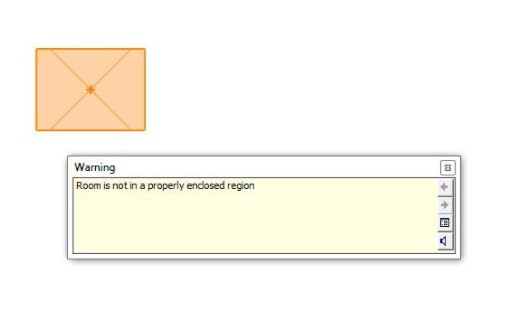 Not enclosed rooms in a specific Revit file