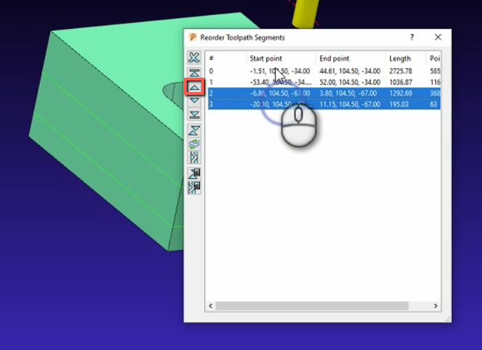 How to force PowerMill Vortex strategy to do full length cuts working ...