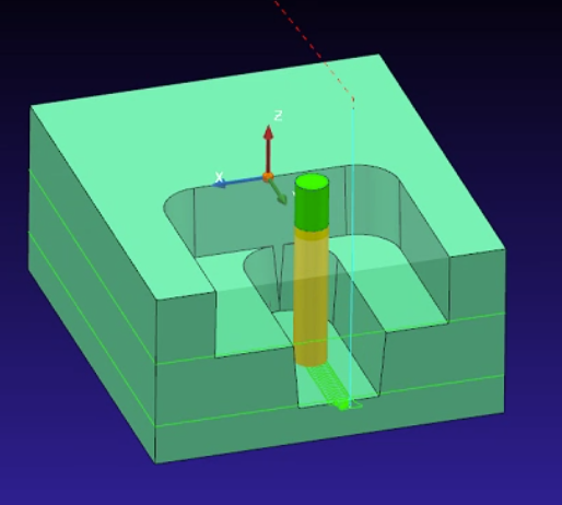 How to force PowerMill Vortex strategy to do full length cuts working ...