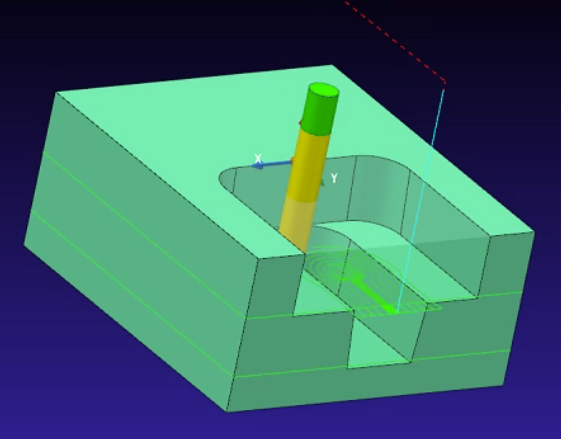 How to force PowerMill Vortex strategy to do full length cuts working ...